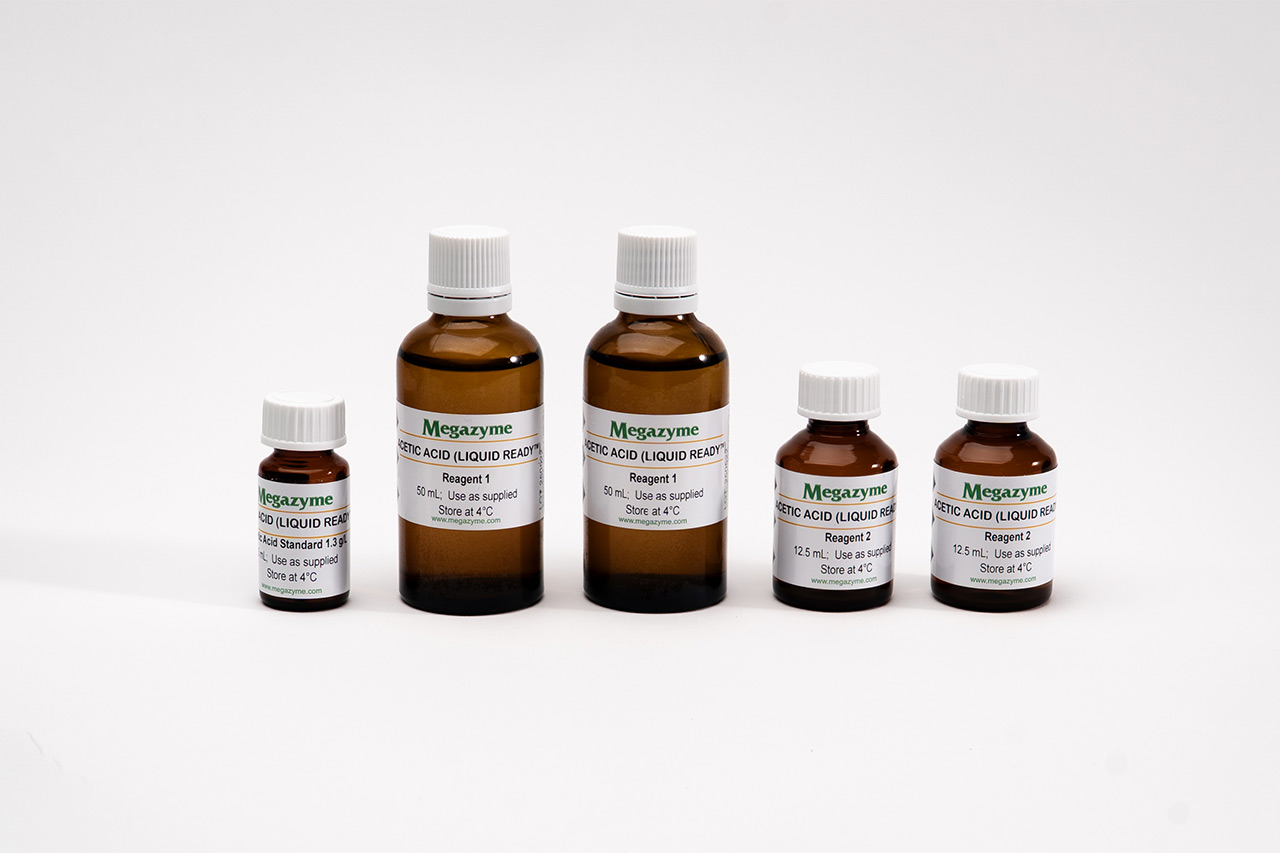 Acetic Acid Assay Kit Liquid Ready | Megazyme